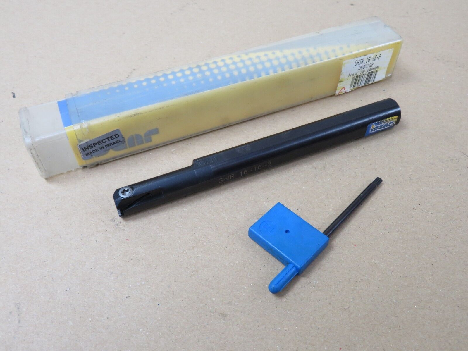 ISCAR GHIR 16-16-2 Internal Grooving & Boring Bar 16mm Shank IT1795 ...
