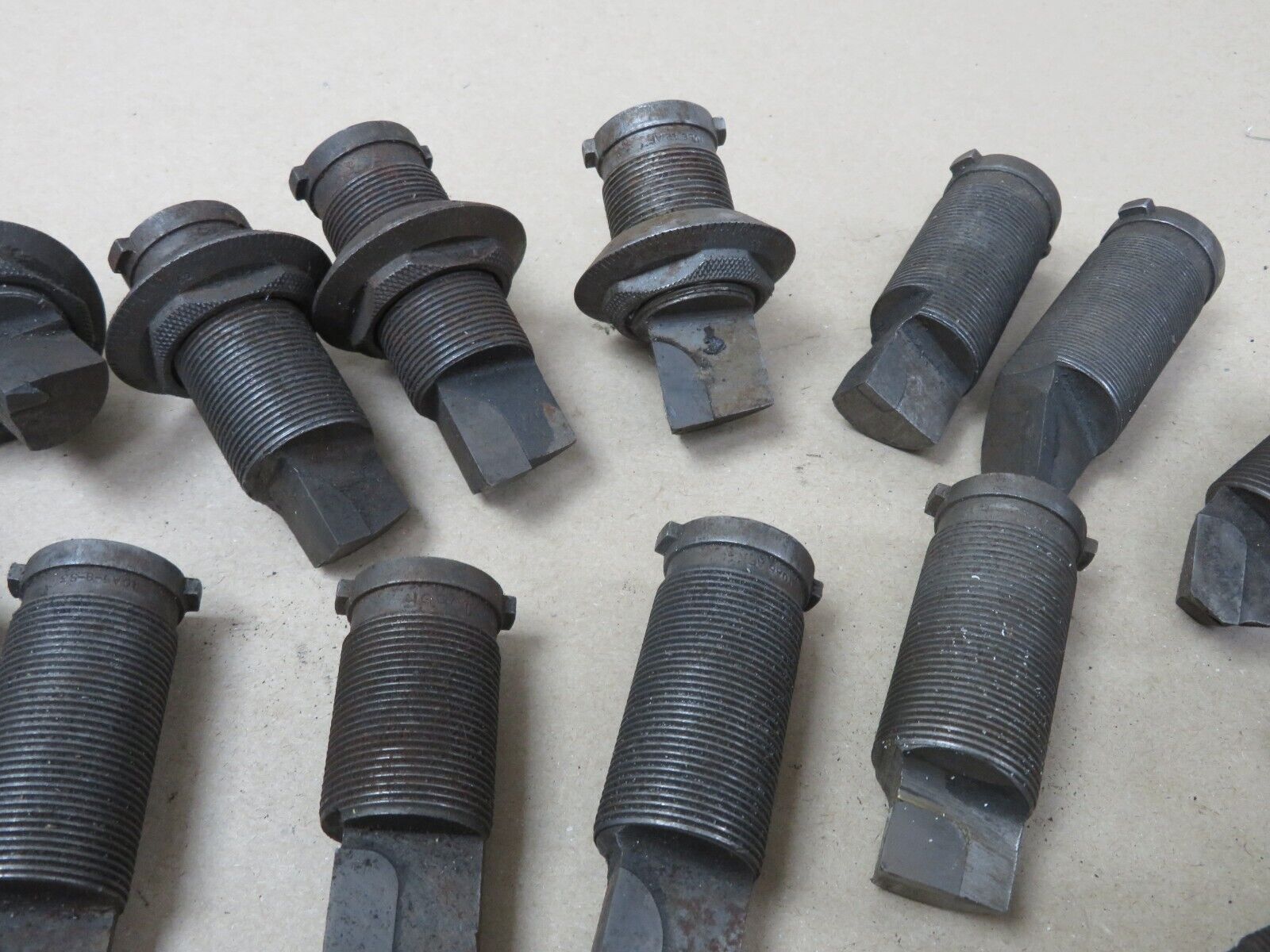 17x DeVlieg Size 10 Microbore Boring Head Cartridge Brazed Carbide ...