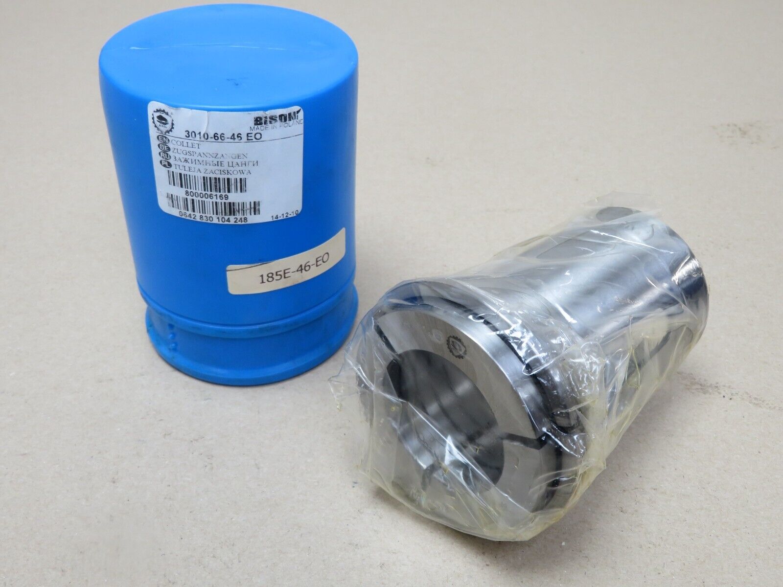 BISON 3010-66-46 EO 185E/F66 46mm Round Collet DIN6343 M673 Compatible ...