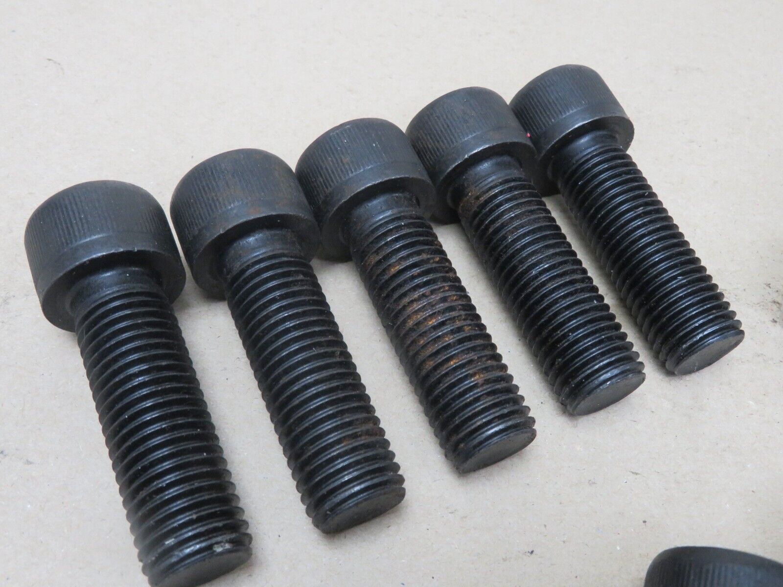 10x M22 x 60mm Long Grade 12.9 Self Colour Socket Head Cap Screw SHCS ...
