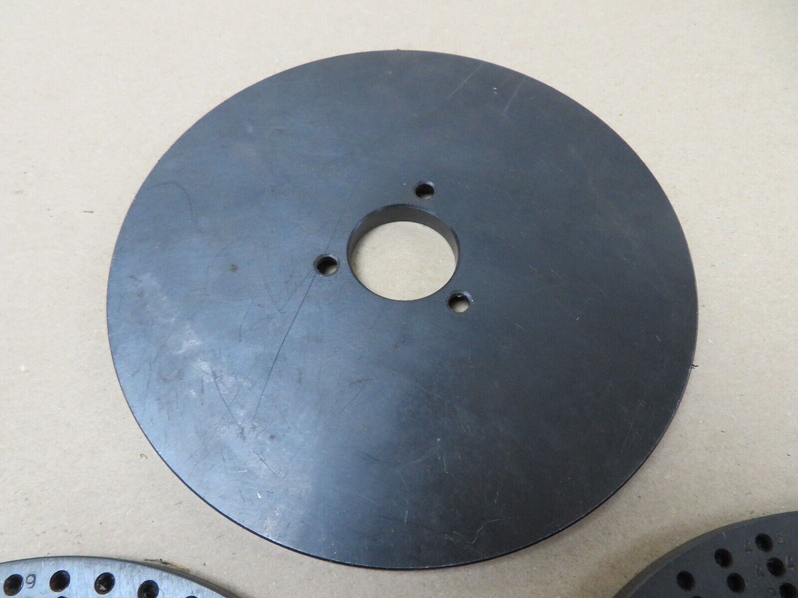 3x Dividing Plate For Dividing Indexing Head 160mm x 8mm x 30mm Bore ...